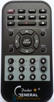 GENERAL POCKET remote control pocket size - 13.0 EUR : REMOTE CONTROL WORLD