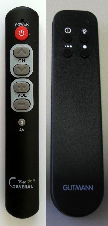 Gutmann TZ601, Linea, Luna, Nube - remote control replacement - $16.6 ...