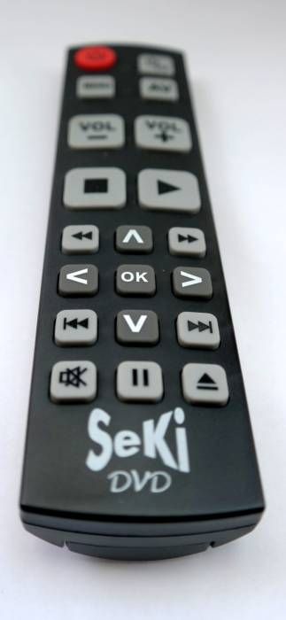 SEKI DVD black - learning remote control - $12.9 : REMOTE CONTROL WORLD