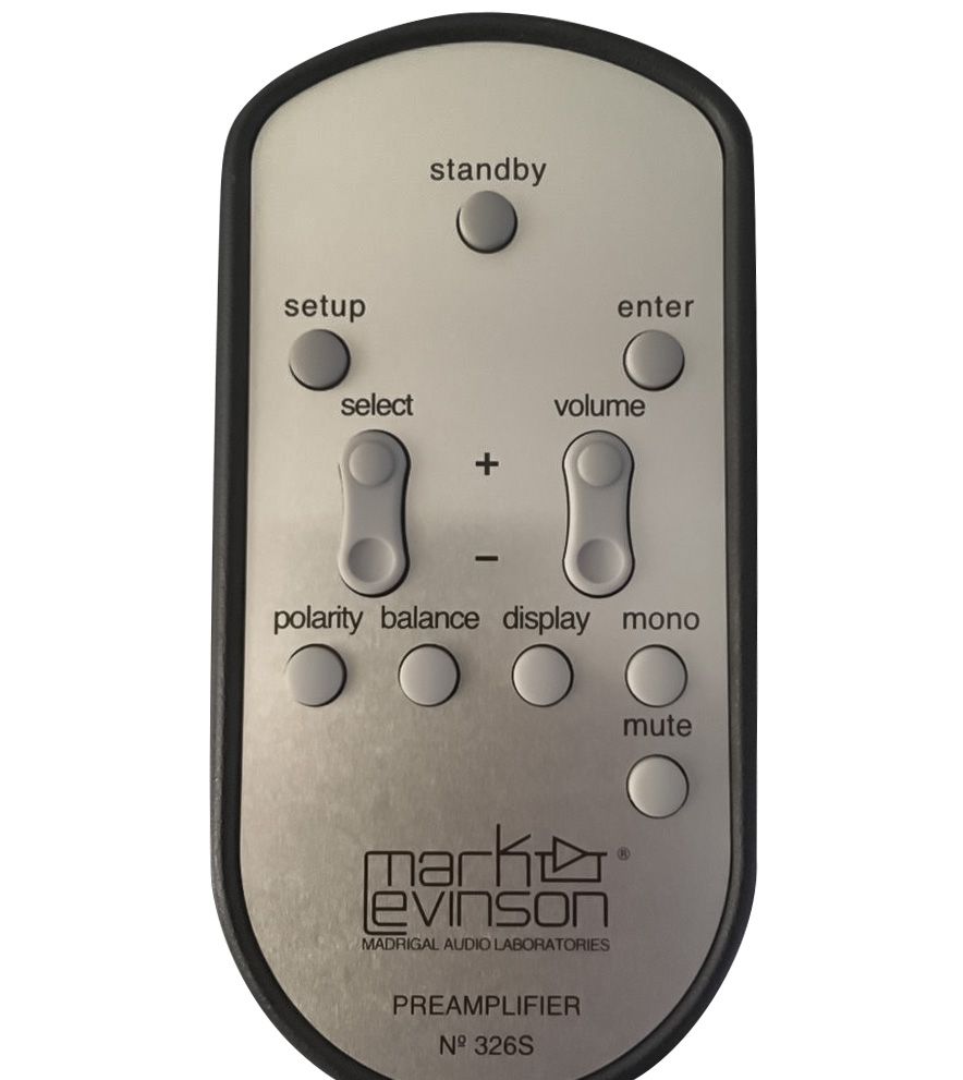 MARK LEVINSON 326S - compatible General-branded remote control - $14.0 ...