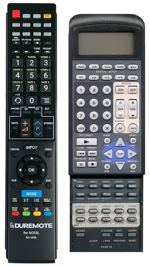 ROTEL : REMOTE CONTROL WORLD, REMOTE CONTROL WORLD, E-shop with ...