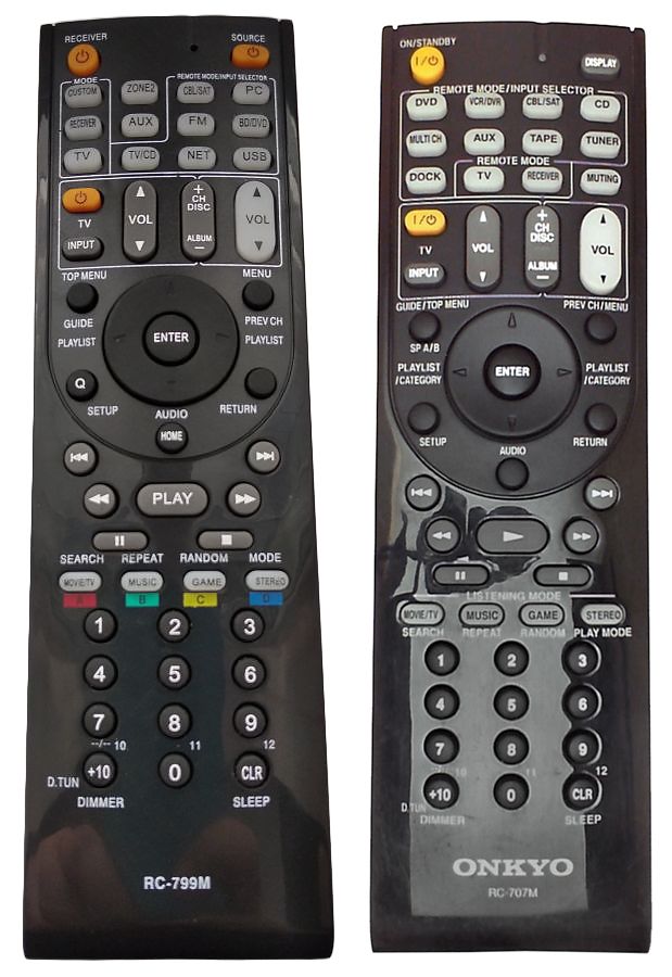 ONKYO RC-707M - replacement remote control - $12.9 : REMOTE CONTROL WORLD