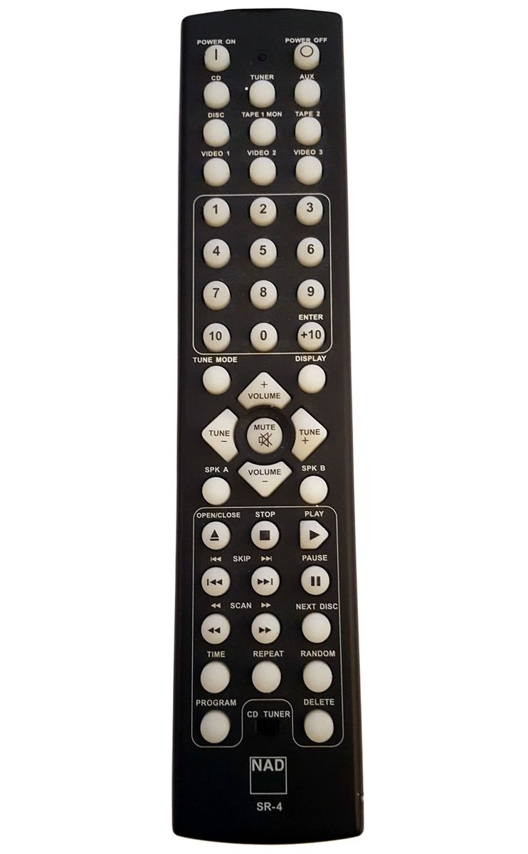 NAD SR-4 - afstandsbediening duplicaat - $16.9 : REMOTE CONTROL WORLD