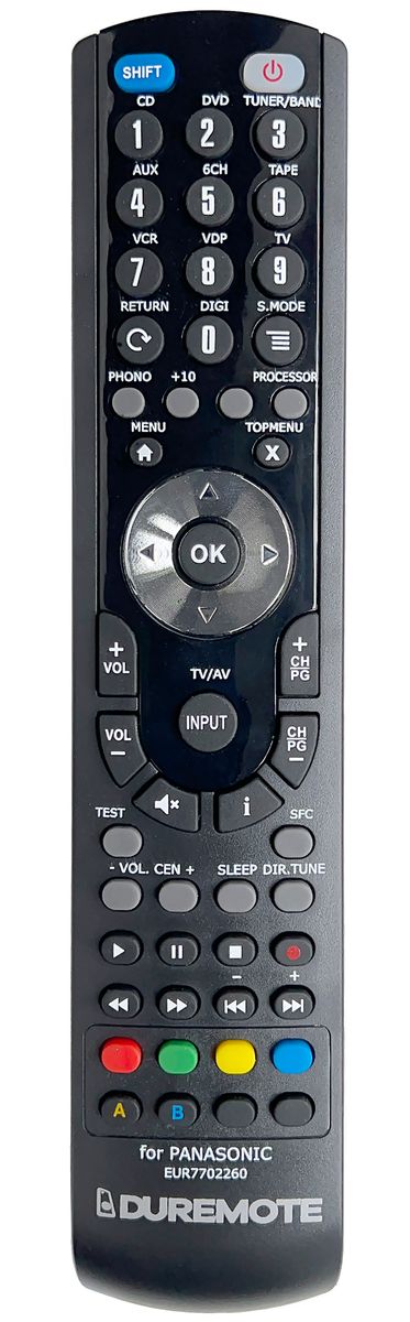 TECHNICS EUR7702020, EUR7702030, EUR7702260 - remote control duplicate - $17.3 : REMOTE CONTROL ...