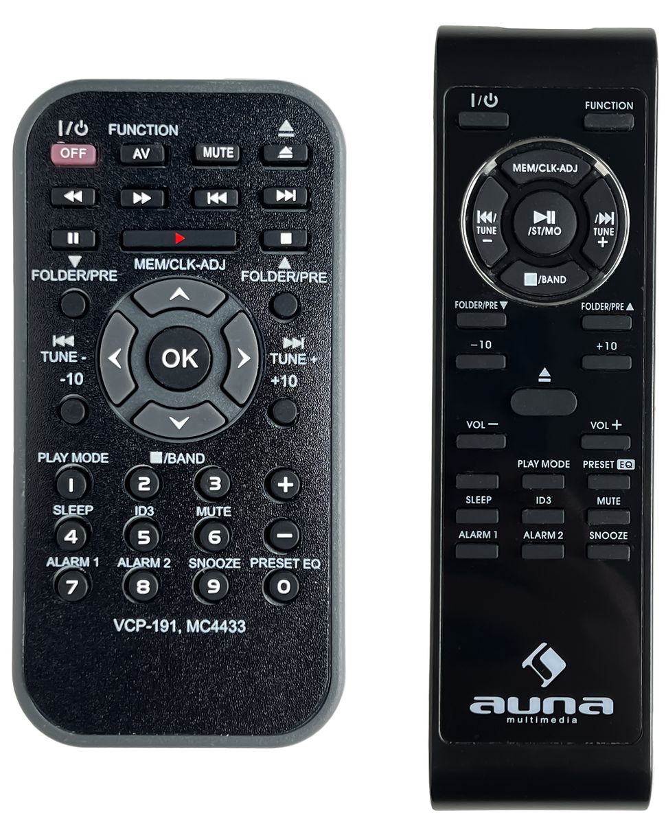 AUNA VCP-191 - remote control duplicate - $16.2 : REMOTE CONTROL WORLD