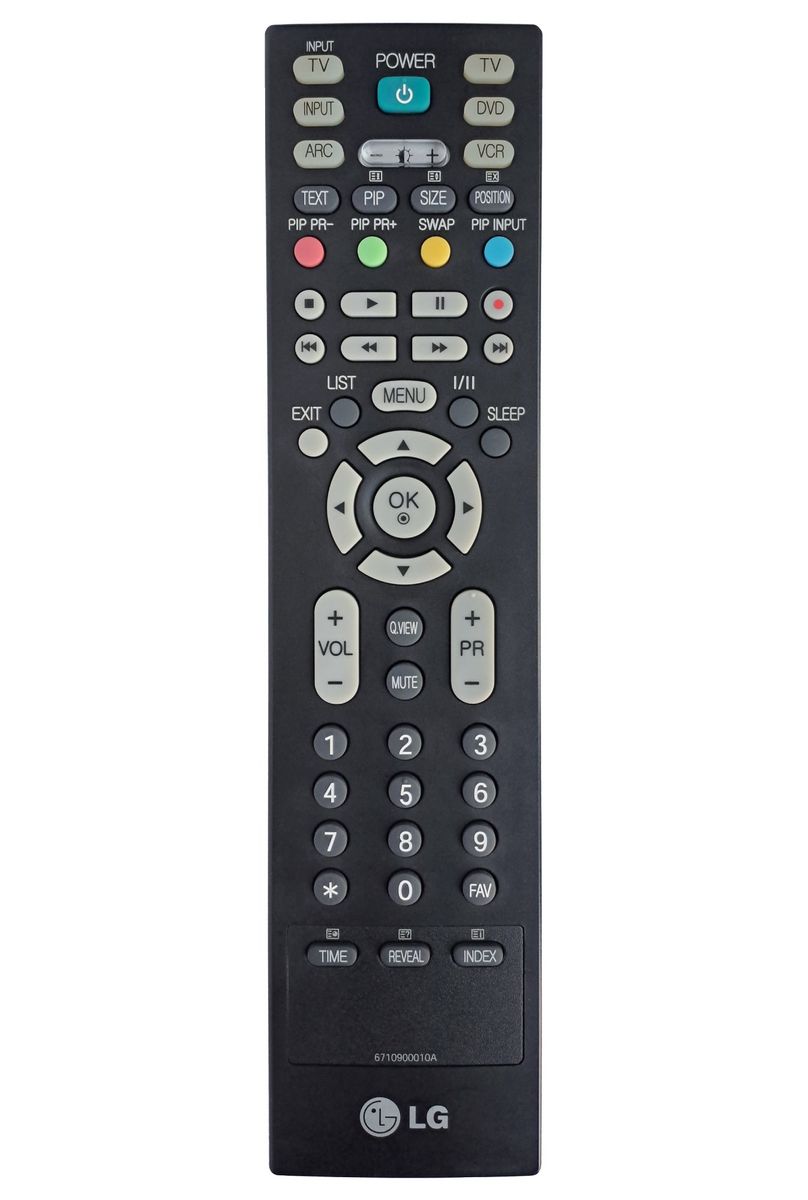 Remote controls for TELEVISION LG : REMOTE CONTROL WORLD, REMOTE ...