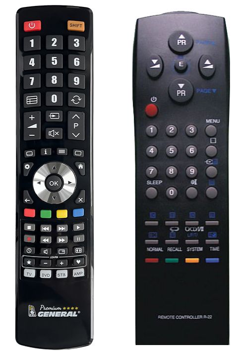 Remote controls for TELEVISION DAEWOO : REMOTE CONTROL WORLD, REMOTE ...