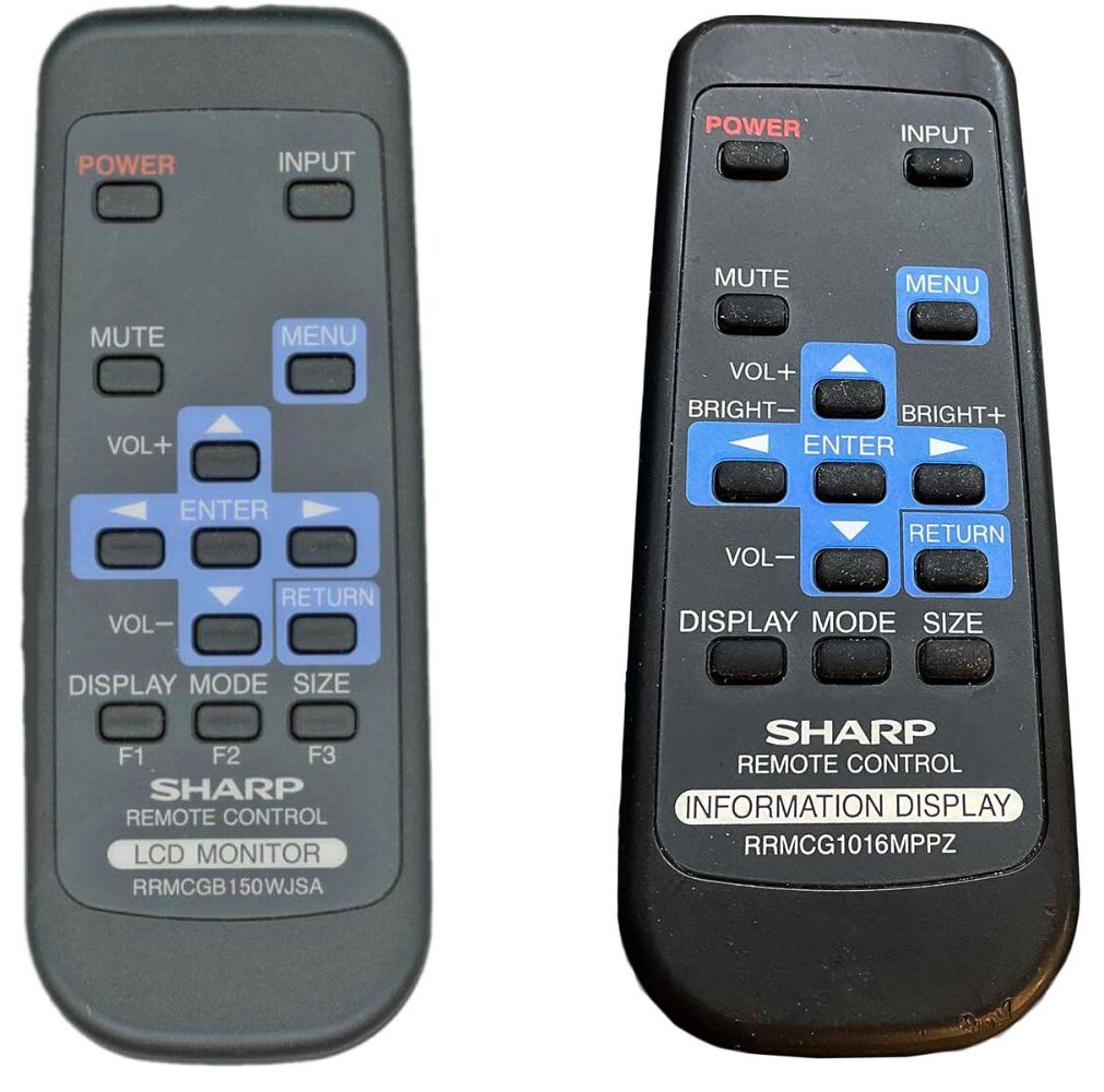 SHARP RRMCG1003MPPZ - origineel afstandsbediening - $36.0 : REMOTE ...