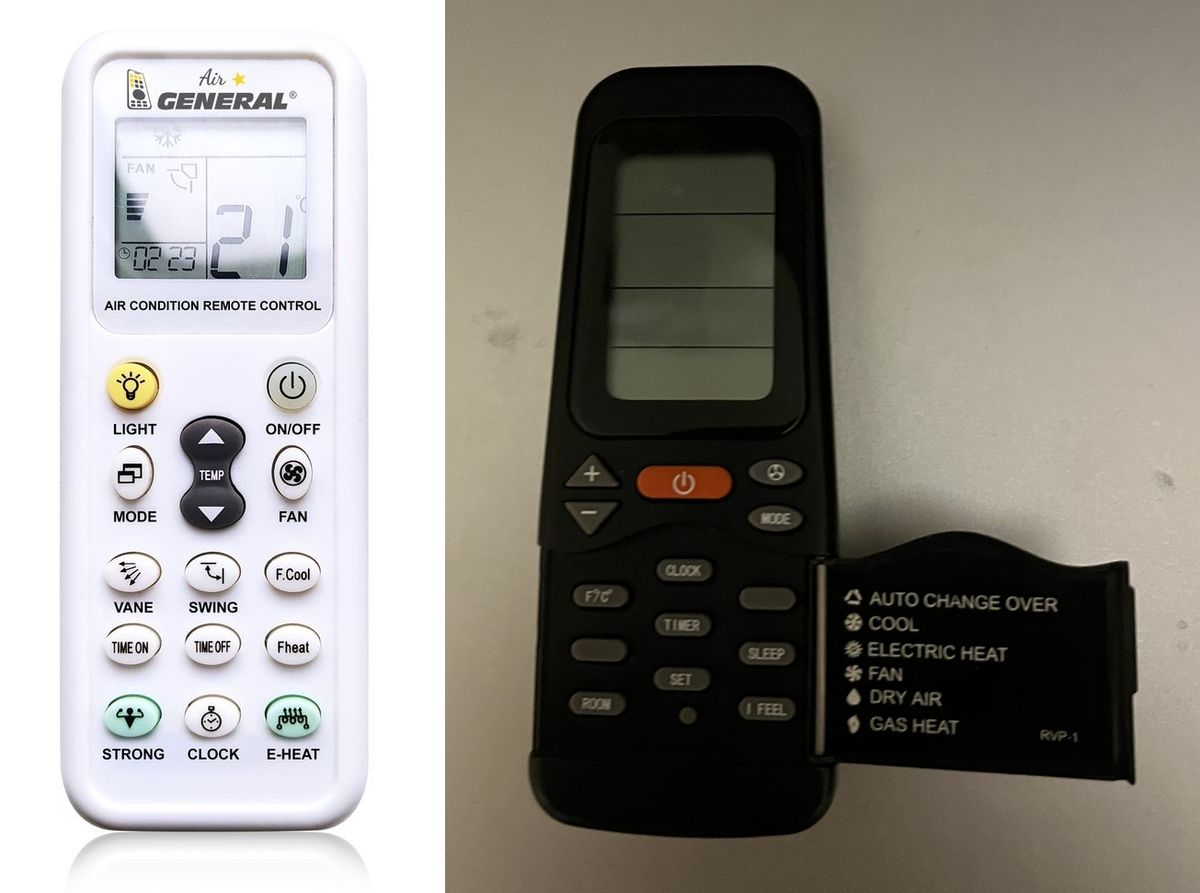 RVP Coleman Airxcel IR0103 - compatible General-branded remote control ...