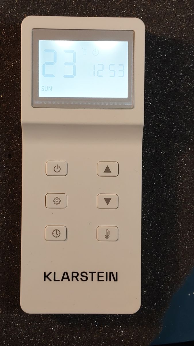 Afstandsbediening REPARATIE– Klarstein Wall Infrared Radiator - $29.6 ...