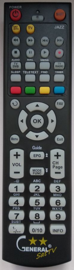 ZIRCON JAZZ - compatible General-branded remote control - $14.8 ...