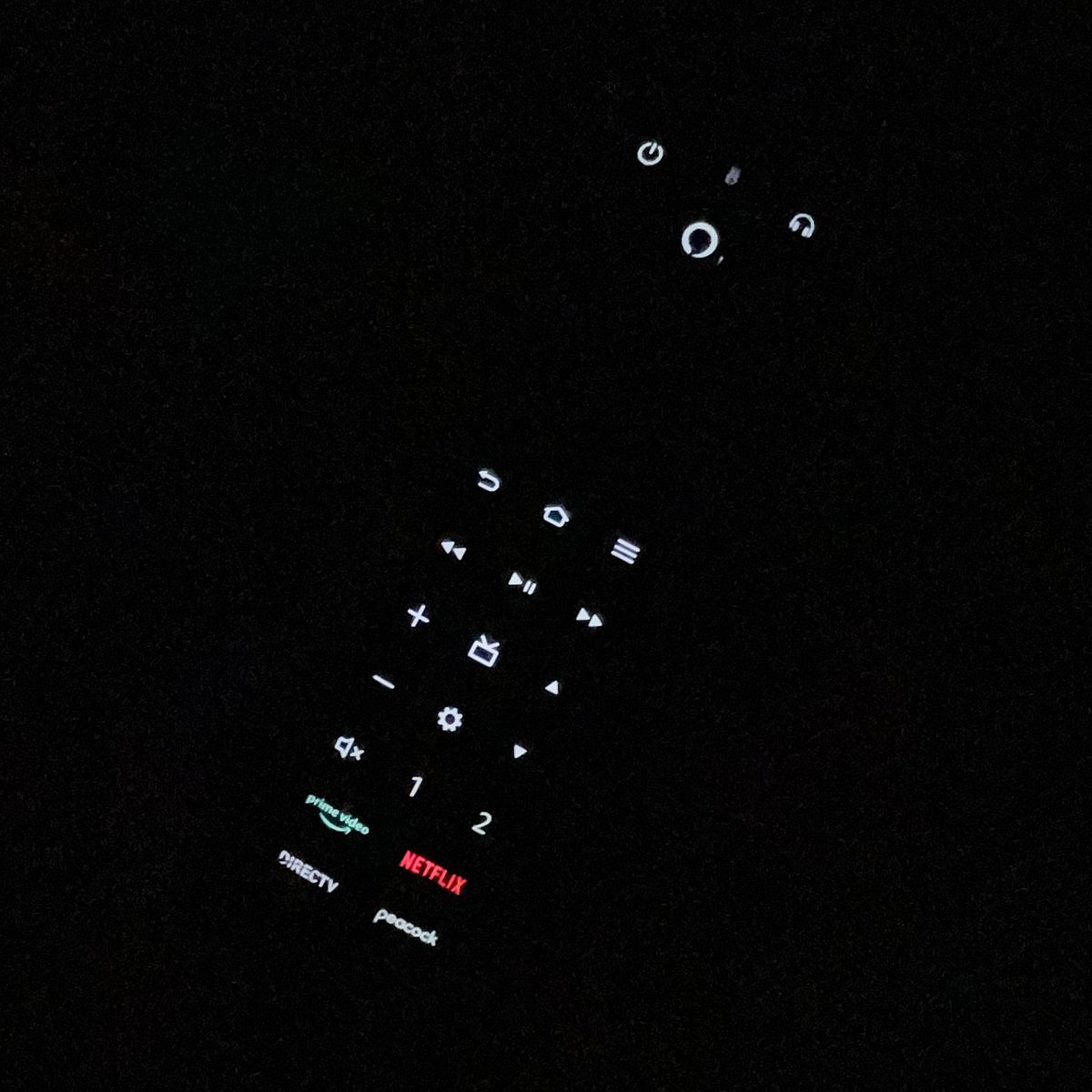 AMAZON Fire TV Alexa Voice Remote Pro - radio (BT) replacement remote ...