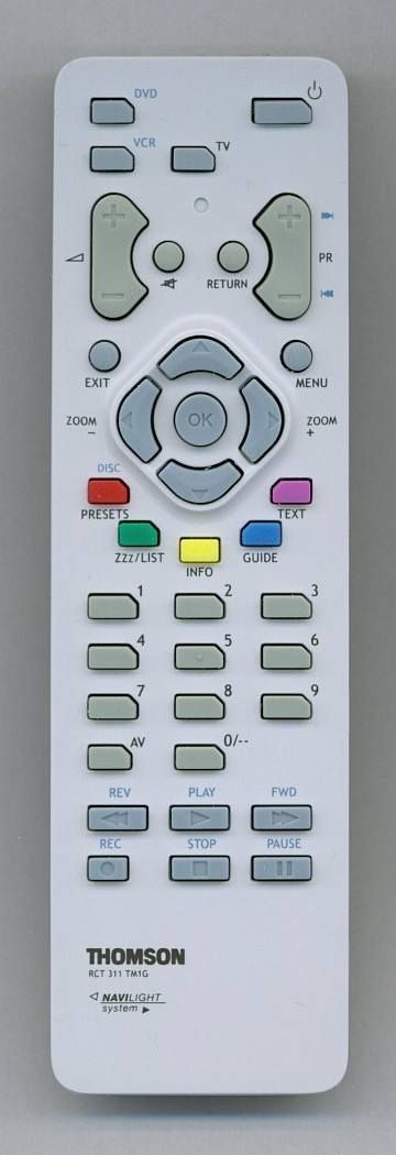THOMSON RCT311TM1G - genuine original remote control - $16.1 : REMOTE ...