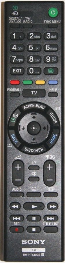 SONY RMT-TX100E - genuine original remote control - $27.3 : REMOTE CONTROL WORLD
