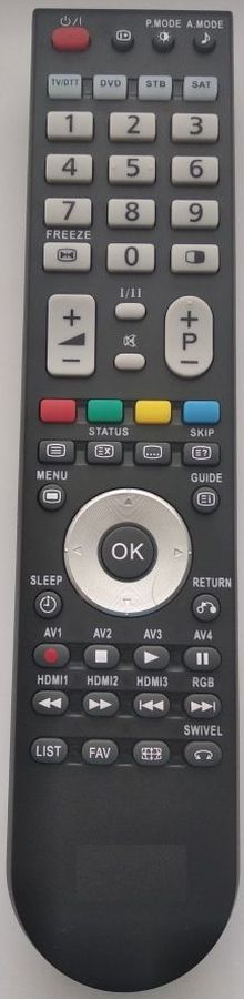 Model 000006384 Remote Universal Replacement Remote Control For Hitachi ...