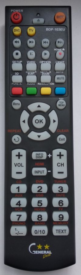 OPPO BDP-103, BDP-105 - remote control - duplicate - $18.0 : REMOTE ...