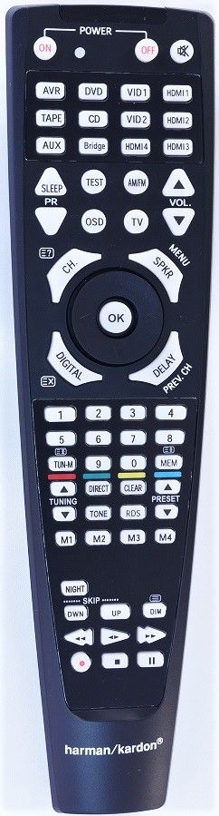 HARMAN KARDON AVR-134, AVR-155, AVR-158, AVR-165, AVR-1650 - remote control duplicate - $18.6 ...