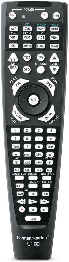 HARMAN KARDON AVR-350 - remote control, replacement - 14.7 EUR : REMOTE CONTROL WORLD