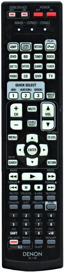 DENON RC-1146 - genuine original remote control - $88.3 : REMOTE ...