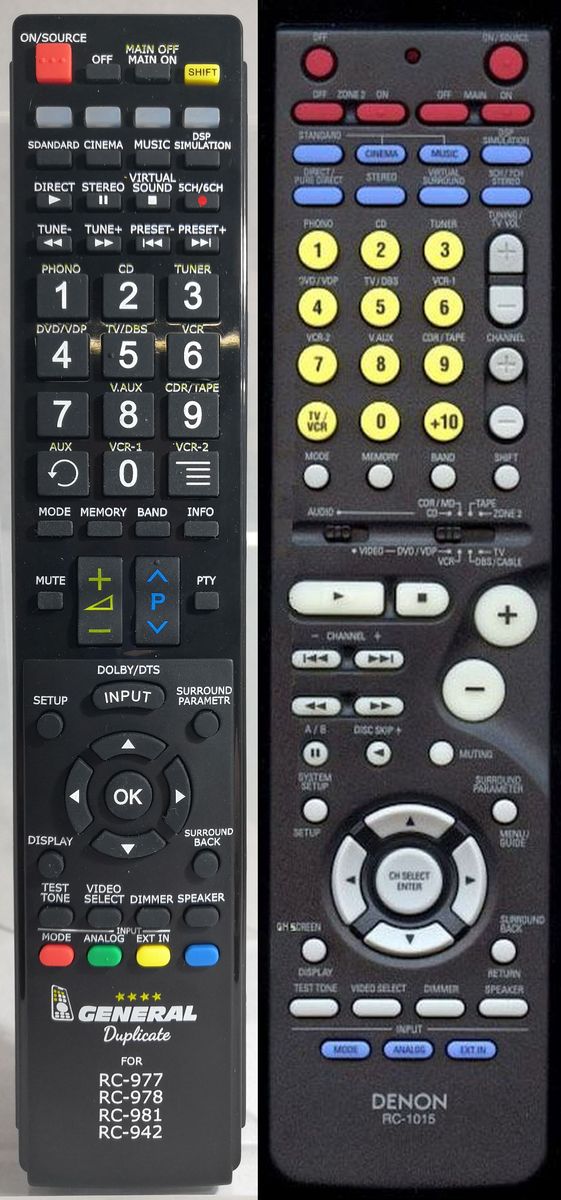 DENON : REMOTE CONTROL WORLD, REMOTE CONTROL WORLD, E-shop with ...