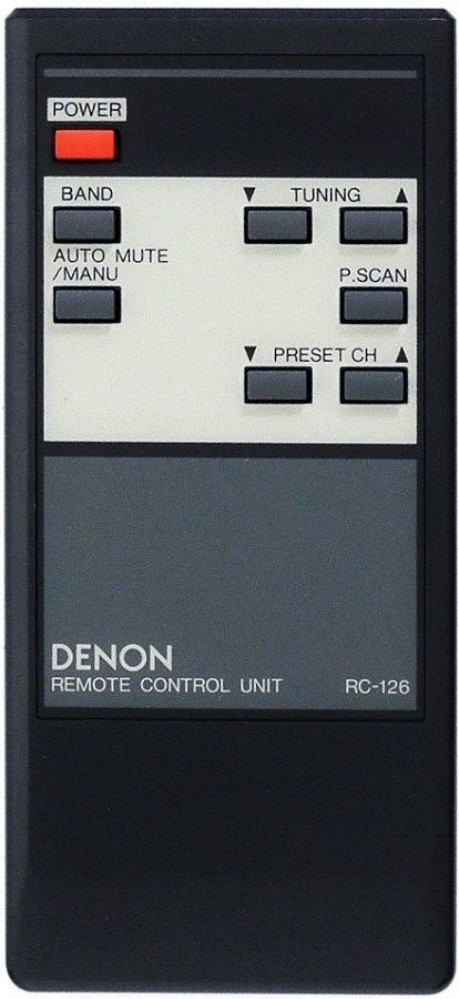 DENON RC-126 - compatibele afstandsbediening van het merk General - $14 ...