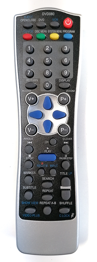 Philips DVP3055V remote control replacement - $12.6 : REMOTE CONTROL WORLD