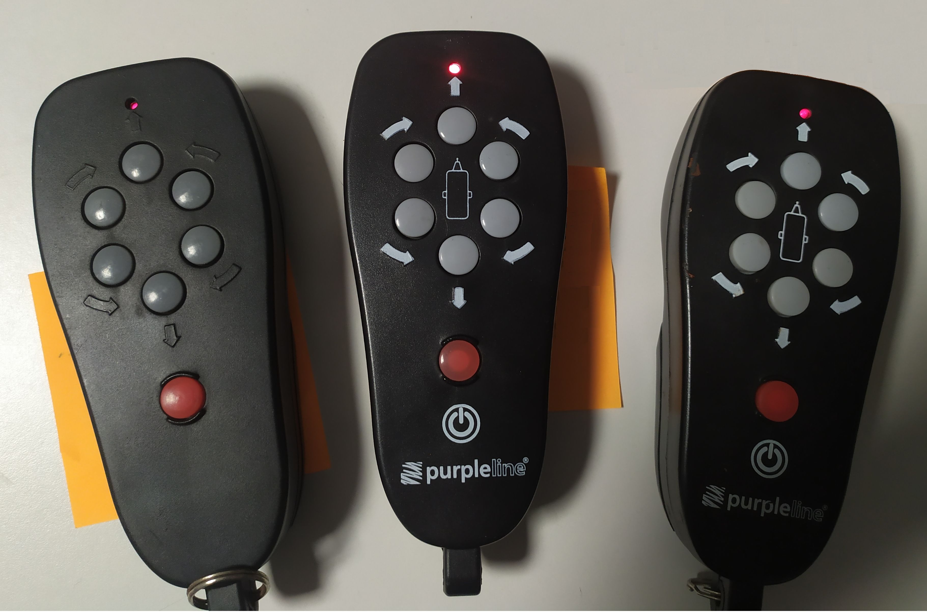 Remote control Handset for Caravan Motor Mover Purpleline Enduro ...