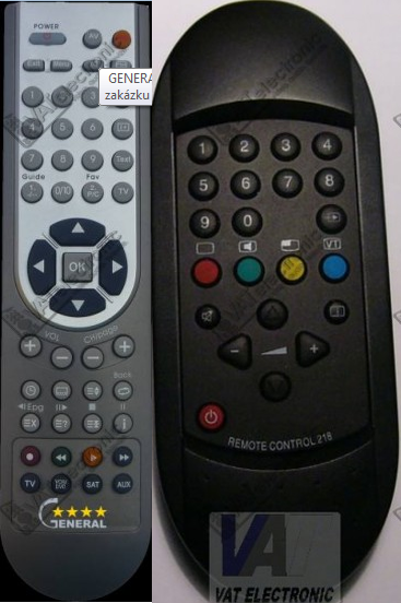 Tesla 218 - replacement remote control - 13.8 EUR : REMOTE CONTROL WORLD